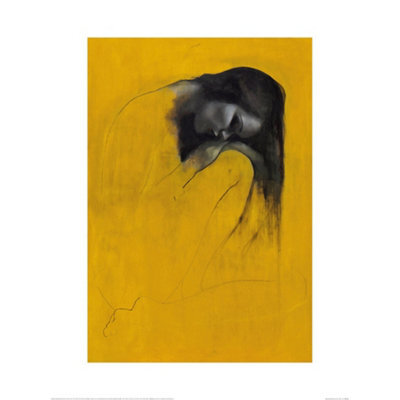 Patrick Palmer Where Nobody Knows Poster Yellow/black (60Cm X 80Cm) by ...