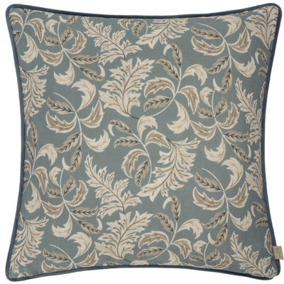 Evans Lichfield Chatsworth Topiary Piped Feather Rich Cushion by B&Q ...