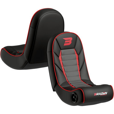 Brazen Sabre 2.0 Bluetooth Surround Sound Gaming Chair - Red by B&Q ...