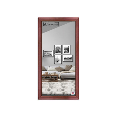 "AK Frames 24X12"" Classic Rose Wood Modern Picture Frame - Poster ...
