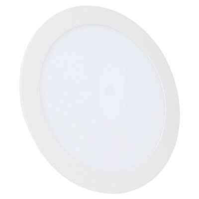 6W Led Daylight White Recessed Round Panel Light 6500K Lf14 by B&Q ...