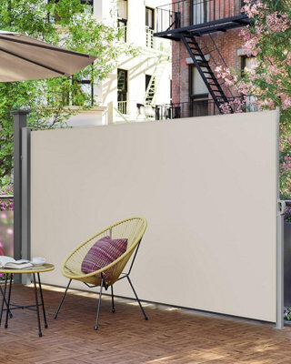 Songmics Side Shade, Extendable, Privacy Screen, Sun Protection, Opaque ...