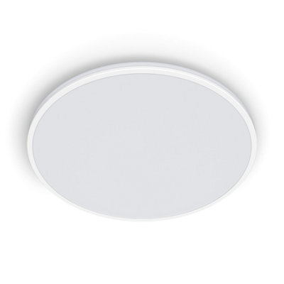 Philips Led Ozziet Ceiling Light Cl570 22W 40K White by B&Q | ufurnish.com