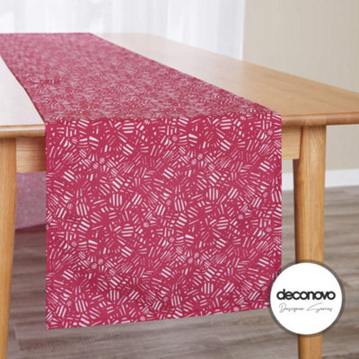 Deconovo Wipeable Table Cover With Sketch Pattern Rectangle Table ...