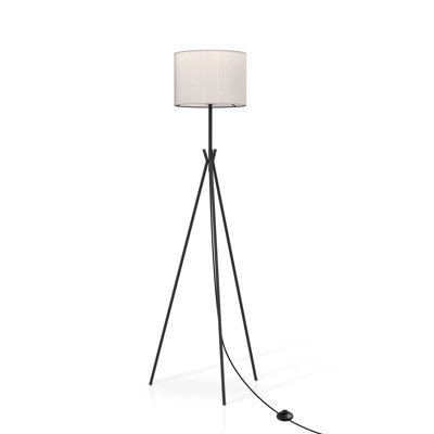 Emke Modern Floor Lamp Sconce Black Floor Lamp Without Bulb by B&Q ...