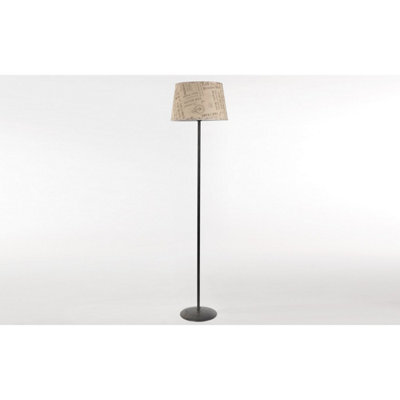 Luminosa Lighting Luminosa Maida Floor Lamp With Tapered Shade, E27 by ...