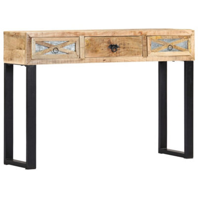 Vidaxl Console Table 110X30X76 Cm Solid Mango Wood Console Tables by B ...