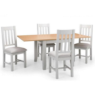 Ashfield Richmond Flip-Top Dining Set (Table & 4 Chairs) by B&Q ...