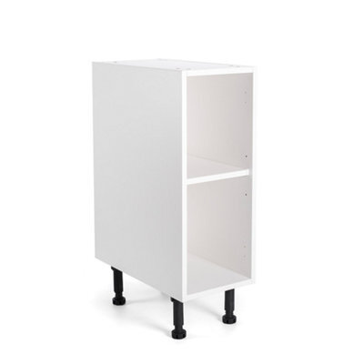 Wtc Premier Cab 300mm Kitchen Base Unit Cabinet White 18mm Mfc (Carcass ...