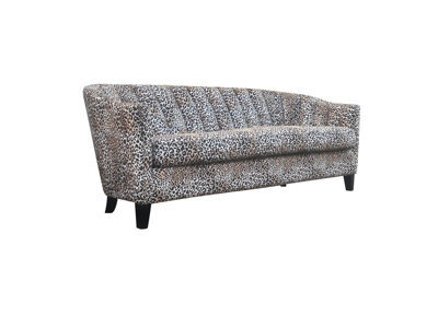 Minster 3 Seater Leopard Print Sofa - L74 X W189 X H80 Cm by B&Q ...