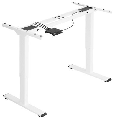Tectake Standing Desk Frame - Electrically Height-Adjustable, 2-Stage ...