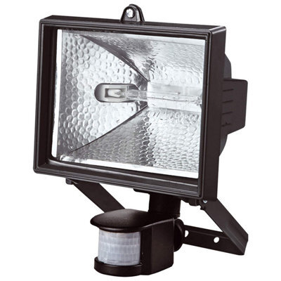 400W Halogen Infrared Security Light With Pir Motion Sensor, Reflective ...