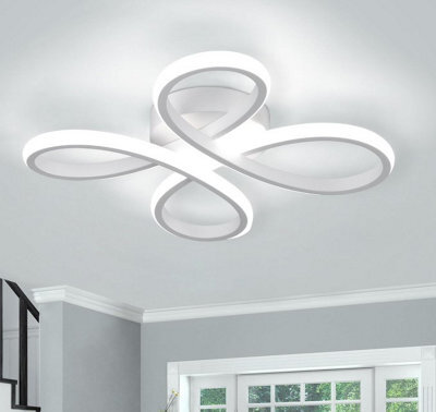 Led Ceiling Light White Led Ceiling Light Fixture Indoor Ceiling Lamp ...