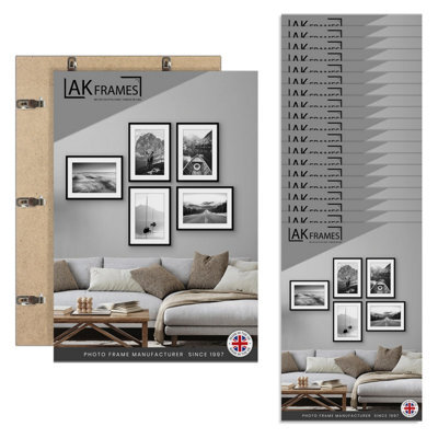 A2 Frameless Clip Frame (Pack Of 20) With Perspex - For Posters, Prints ...