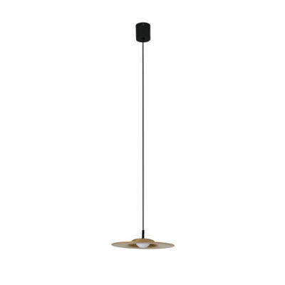 Luminosa Lighting Luminosa Cosmos Led 1 Light Dome Ceiling Pendant ...