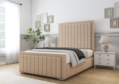 Comfort Beds Arizona Pebble Plush Bed Frame by B&Q | ufurnish.com