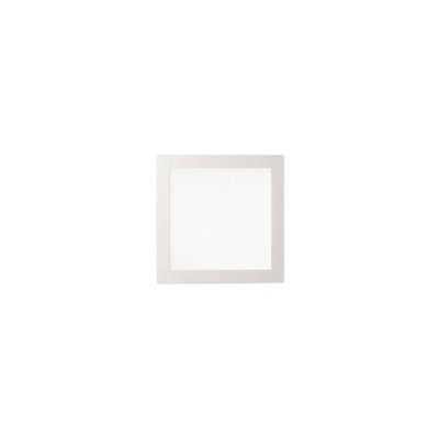 Ideal Lux Groove Led 1 Light Large Square Warm Recessed Spotlight Panel ...