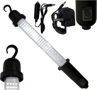 100 Led Rechargeable Inspection Light Torch Cordless Loft Home Work ...