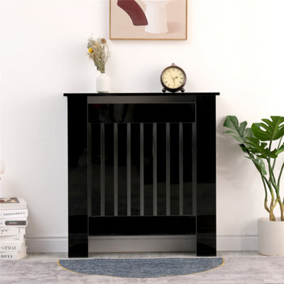 Furniturehmd Wooden High Gloss Radiator Cover Modern Decorative Cabinet ...