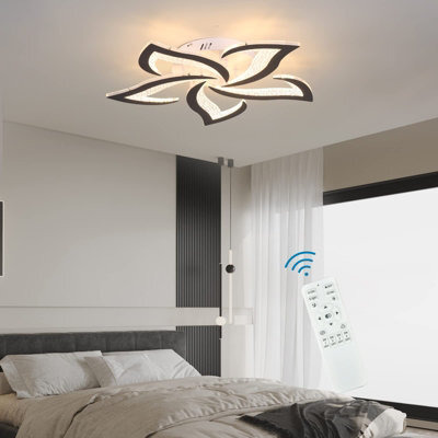 Garwarm Dimmable Flower Led Ceiling Light by B&Q | ufurnish.com