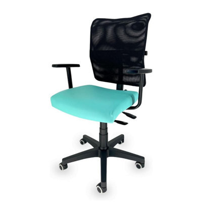 Ergonomic Swivel Office Chair With Adjustable Mesh Backrest, With ...