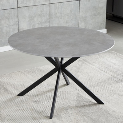Viterbo 120Cm Diameter Round Dining Table by B&Q | ufurnish.com
