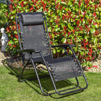 BPS Access Solutions Bps Deluxe Zero Gravity Chair - Black - Set Of 1 ...