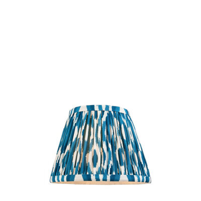 Loops Elegant Handcrafted 20Cm Marlin Blue Tapered Lamp Shade For ...