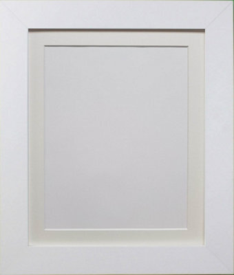 Frames By Post Metro White Frame With Ivory Mount For Image Size 40 X ...