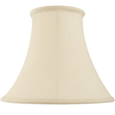 "14"" Round Bell Handmade Lamp Shade Cream Fabric Classic Table Light ...