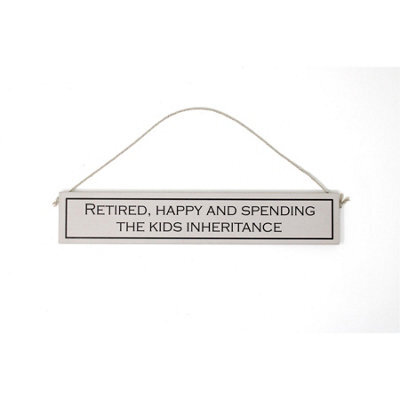 Wit With Wisdom Grey Witty Quote Wooden Hanging Sign - Retired ...