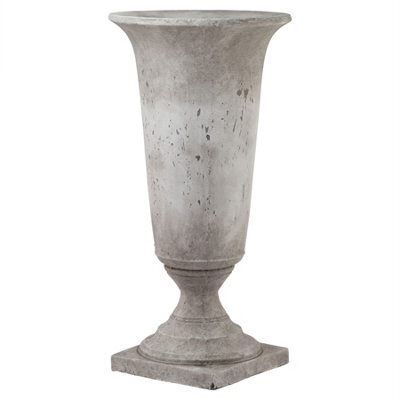 Tall Stone Effect Urn Planter by B&Q | ufurnish.com