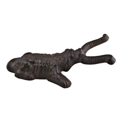 Geko Cast Iron Boot Jack, Dog Desig by B&Q | ufurnish.com