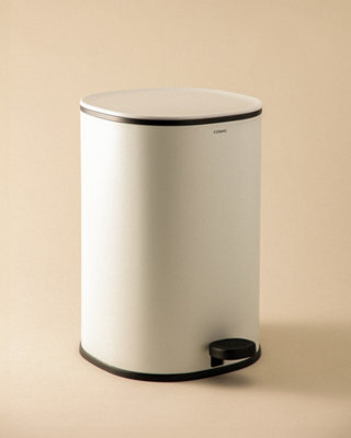 Cosmic Bathroom Bin Trash Can, 5L Capacity, White. Collection ...