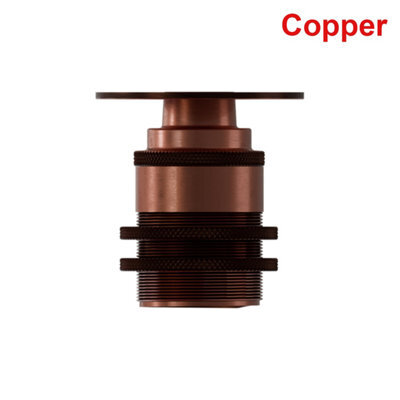 E27 Es Bulb Lamp Holder Batten Lamp Fitting Threaded 20mm Conduit Pipe Socket Adaptor For Uk ...