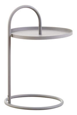 Orsina Versatile Grey Hanging Top Side Table, Space Saving And ...