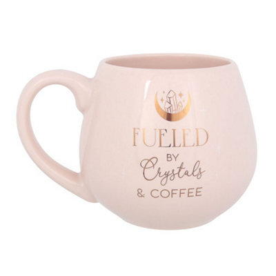 Crystals And Coffee Rounded Mug Design by B&Q | ufurnish.com
