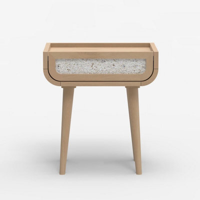 Buttercup Farm Oxy Side Table - Mango Wood/mdf/veneer - L50 X W40 X H55 ...