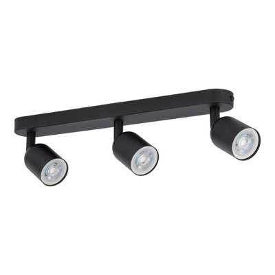 Luminosa Lighting Luminosa Top Ceiling Spotlight Bar Black 3Xgu10 by B ...