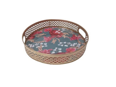 Minster Lotus Flower Design Serving Tray - L3 X W20 X H20 Cm by B&Q ...