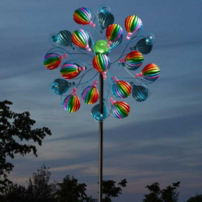 Smart Solar Marco Paul 7Ft Solar Wind Spinner - Skyrunner by B&Q ...