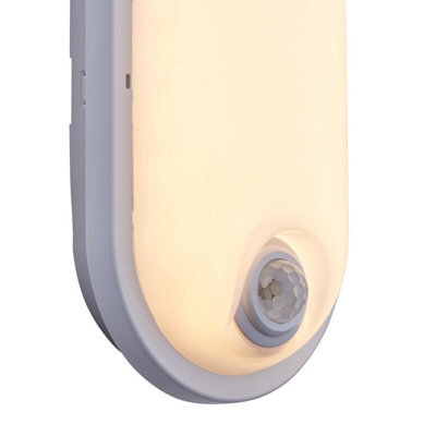 Luminosa Lighting Luminosa Pillo Plus Cct Pir Ip65 15W Outdoor Flush ...