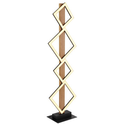 Luminosa Lighting Luminosa Dustin Led Integrated Floor Lamp Matt Black ...