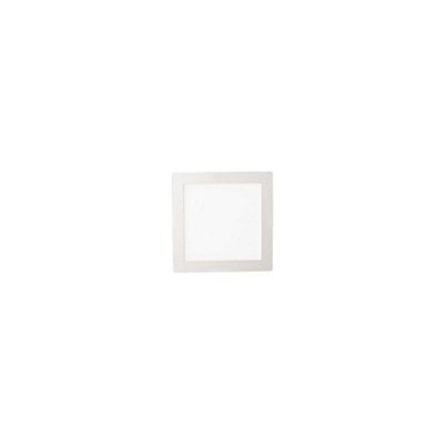 Ideal Lux Groove Led 1 Light Medium Square Warm Recessed Spotlight ...
