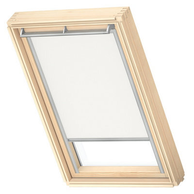 Velux (Dkl) White Blackout Roller Blind For Velux Roof Window Uk04 With ...