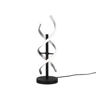 Luminosa Lighting Luminosa Sequence Modern 20.5W Led Table Lamp Brushed ...