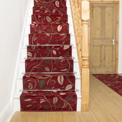 Scroll Stair Runner - Soft & Durable Carpet Runner For Stairs ...