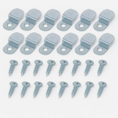 Sisi UK Canvas Offset Clips 3.2mm Pack Of 10 With Screws For Picture ...