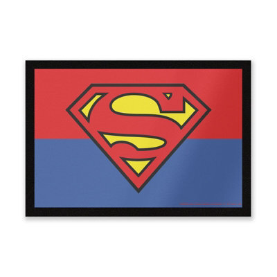 Warner Brothers Official Superman Core Superman Logo Entrance Mat 40Cm ...
