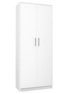 Oliv 2D Storage Cabinet White - Limited Edition by B&Q | ufurnish.com